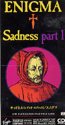 Enigma Sadness Part 1 Japanese 3" CD single (CD3) (6751)