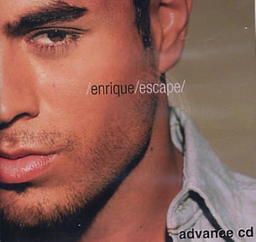 Enrique Iglesias Escape US Promo CD-R acetate (199984)