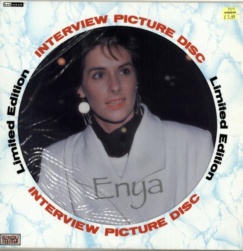 Enya Interview Picture Disc UK picture disc LP (vinyl picture disc ...