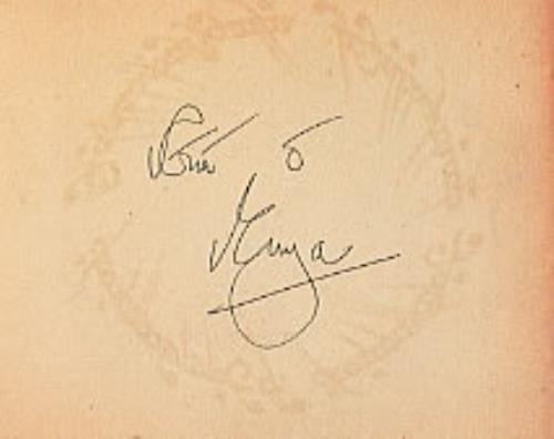 Enya The Lord Of The Rings - autographed UK CD album (CDLP) (230257)