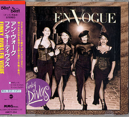En Vogue Funky Divas Japanese Promo CD album (CDLP) (611809)
