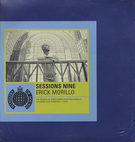 Erick Morillo Sessions Nine UK 4-LP vinyl album record set (329795)