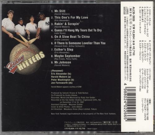 Eric Alexander Heavy Hitters Japanese CD album (CDLP) (768107)