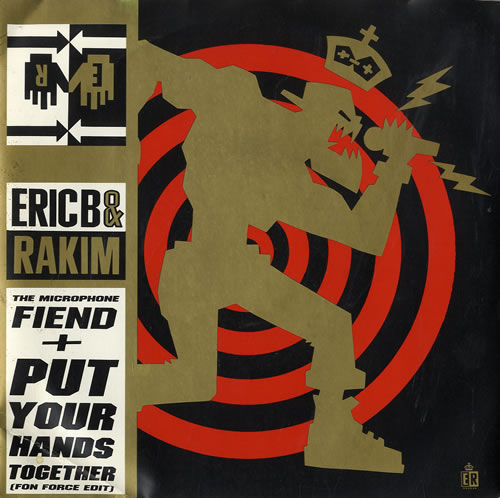 Eric B & Rakim Microphone Fiend UK 7" vinyl single (7 inch record / 45 ...