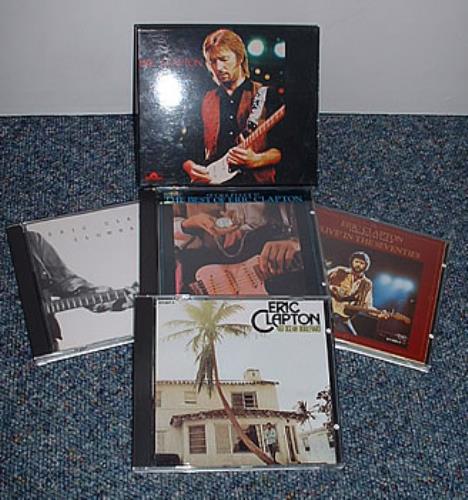 Eric Clapton Limited Edition Collectors Cd Set UK box set (124532)