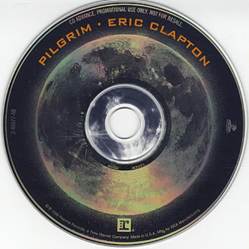 Eric Clapton Pilgrim US Promo CD album (CDLP) (112246)