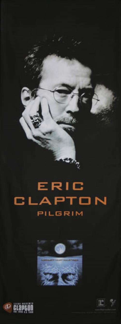 Eric Clapton Pilgrim US Promo display (121229)