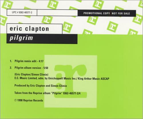 Eric Clapton Pilgrim German Promo CD single (CD5 / 5") (124146)