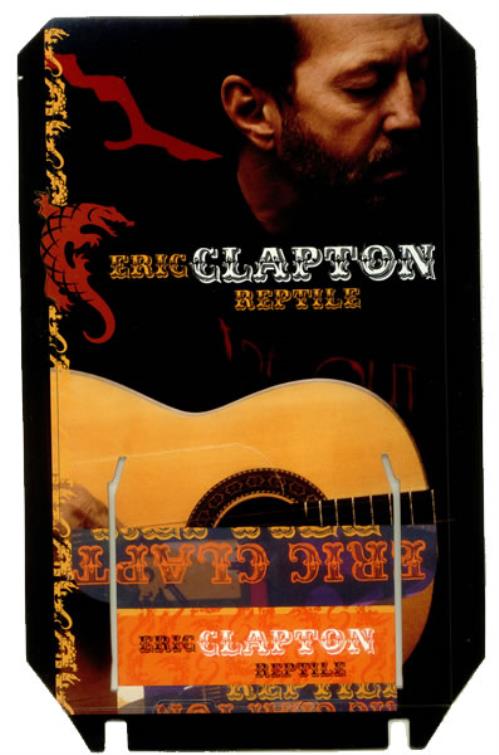 Eric Clapton Reptile US Promo display (455509)