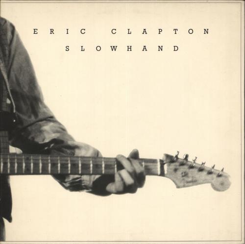 Eric Clapton Slowhand - Gatefold UK vinyl LP album (LP record) (64921)