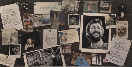Eric Clapton Slowhand - Gatefold UK vinyl LP album (LP record) (64921)