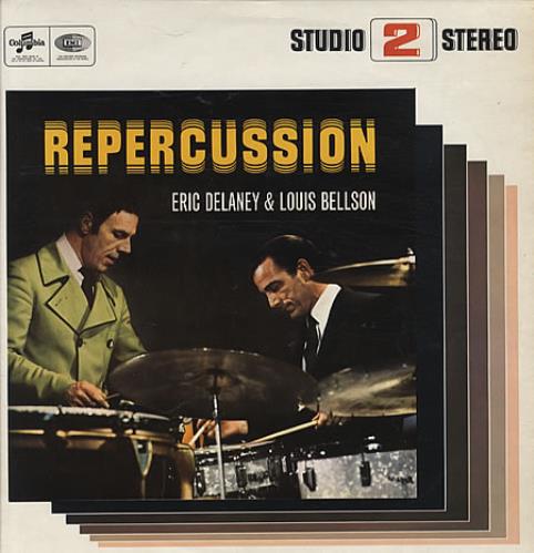 Eric Delaney Repercussion UK vinyl LP album (LP record) (340673)