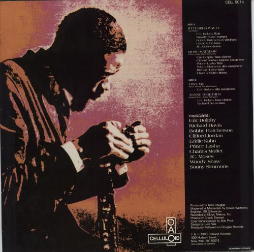 Eric Dolphy Conversations US vinyl LP album (LP record) (784603)