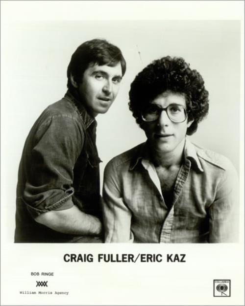 Eric Kaz Craig Fuller / Eric Kaz US Promo media press pack (497829 ...