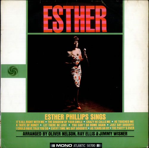 Esther Phillips Esther UK vinyl LP album (LP record) (529812)