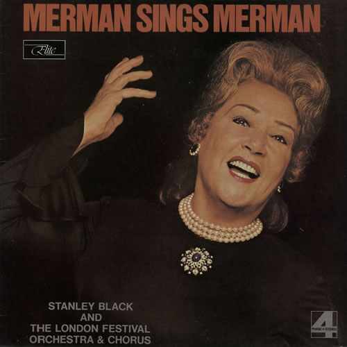 Ethel Merman Merman Sings Merman UK vinyl LP album (LP record) (642024)