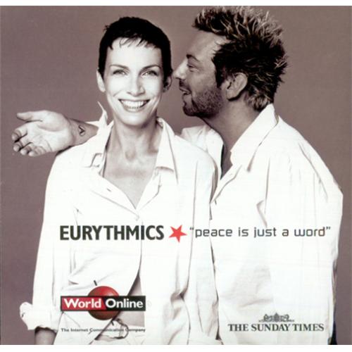 Eurythmics Peace Is Just A Word UK Promo CD single (CD5 / 5") (275358)