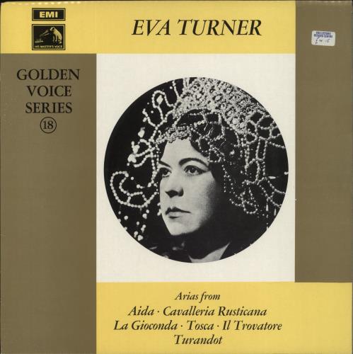 Eva Turner Arias UK vinyl LP album (LP record) (845405)