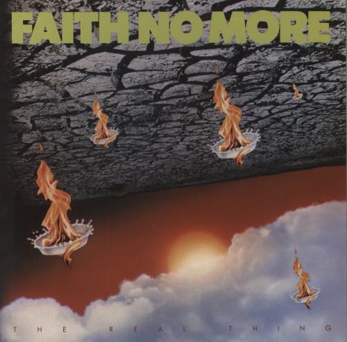Faith No More The Real Thing UK vinyl LP album (LP record) (340070)