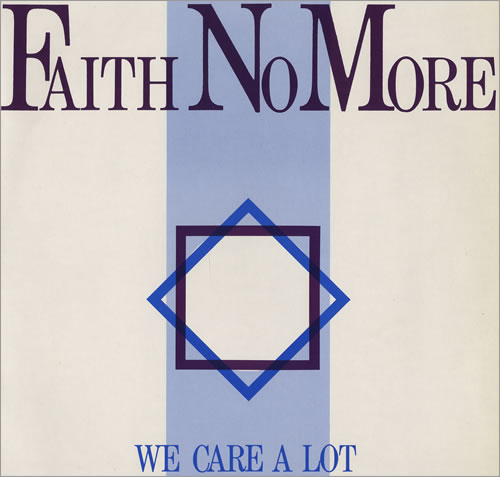 Faith No More We Care A Lot UK vinyl LP album (LP record) (428872)