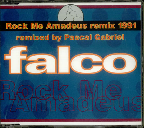 Falco Rock Me Amadeus Remix 1991 German CD single (CD5 / 5") (1863)