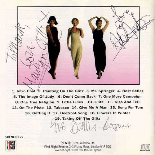 Fascinating Aida Barefaced Chic! - Fully Autographed UK CD album (CDLP ...