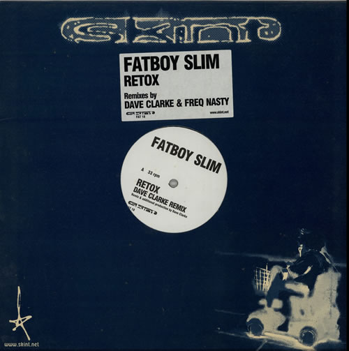 Fatboy Slim Retox UK Promo 12" vinyl single (12 inch record / Maxi ...