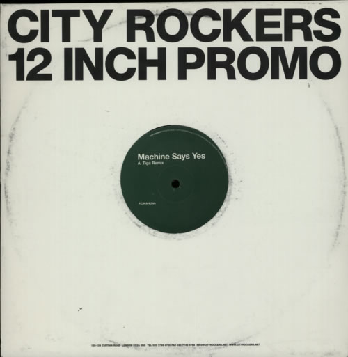 FC Kahuna Machine Says Yes UK Promo 12" vinyl single (12 inch record ...