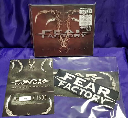 Fear Factory Mechanize - Tool Box UK CD album (CDLP) (695160)