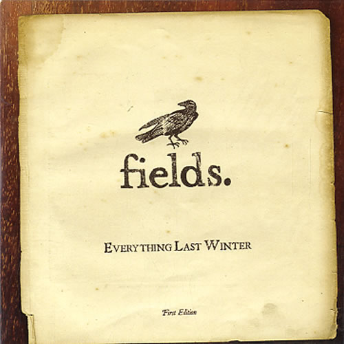Fields (Indie) Everything Last Winter - First Edition UK Promo CD album ...