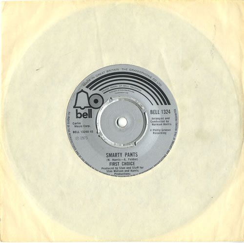 First Choice Smarty Pants UK 7" vinyl single (7 inch record / 45) (242474)