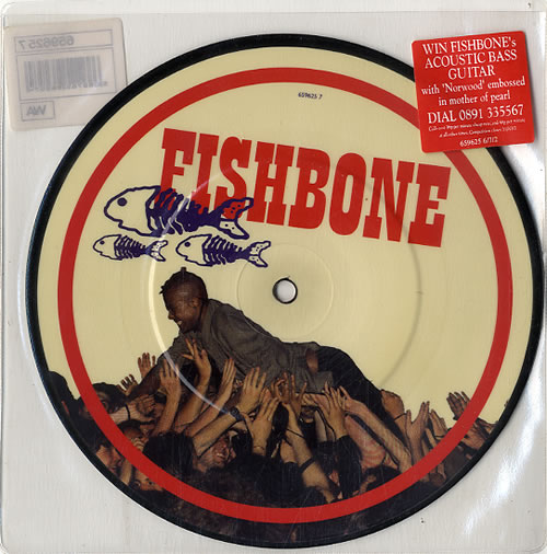 Fishbone Swim UK 7" vinyl picture disc (7 inch picture disc single ...