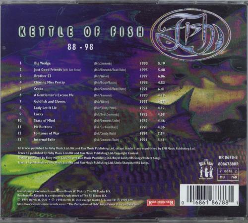 Fish Kettle Of Fish + CD-Rom - Autographed UK 2 CD album set (Double CD ...