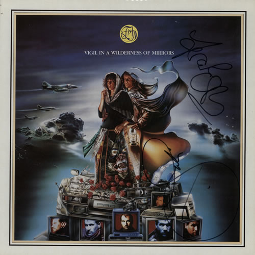 Fish Vigil In A Wilderness Of Mirrors - Autographed Sleeve UK ...