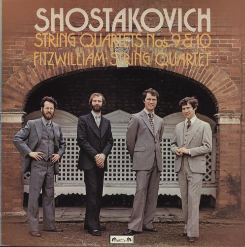 Fitzwilliam String Quartet Shostakovich: String Quartets Nos. 9 & 10 UK vinyl LP album (LP ...