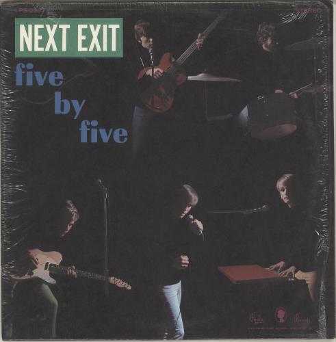 Five By Five Next Exit US vinyl LP album (LP record) (724489)