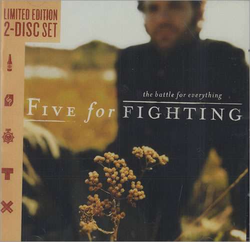 Five For Fighting The Battle For Everything US 2 CD album set (Double ...