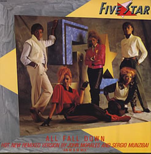 Five Star All Fall Down US 12" vinyl single (12 inch record / Maxi ...