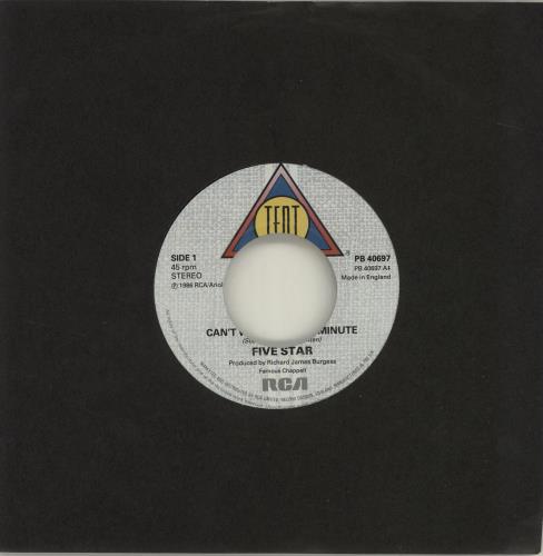 Five Star Can't Wait Another Minute - Jukebox UK 7" vinyl single (7 inch record / 45) (684635)
