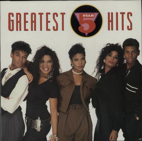 Five Star Five Star's Greatest Hits UK vinyl LP album (LP record) (593478)