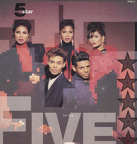 Five Star Hot Love UK 7" vinyl single (7 inch record / 45) (239429)