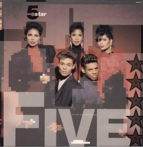 Five Star Hot Love UK 12" vinyl single (12 inch record / Maxi-single ...