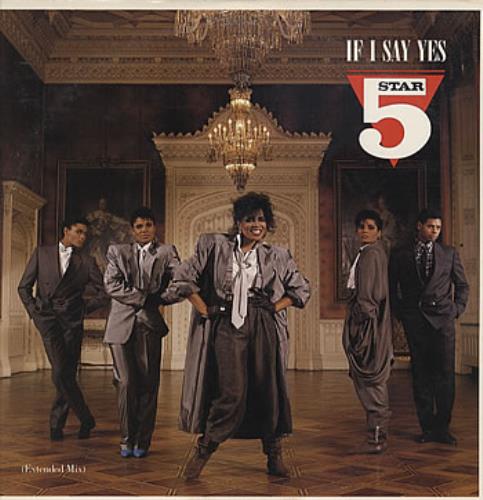 Five Star If I Say Yes US 12" vinyl single (12 inch record / Maxi ...