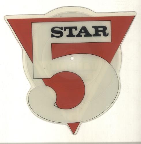 Five Star If I Say Yes UK shaped picture disc (picture disc vinyl ...