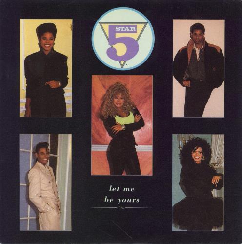 Five Star Let Me Be Yours UK 7" vinyl single (7 inch record / 45) (299016)