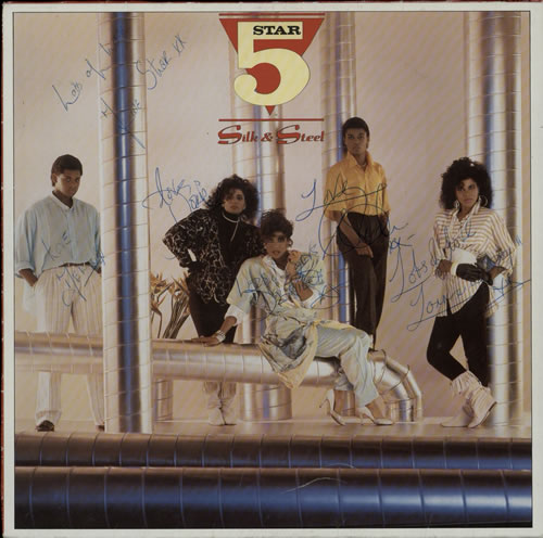 Five Star Silk & Steel - Fully Autographed UK vinyl LP album (LP record ...