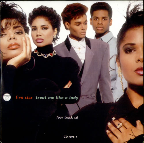 Five Star Treat Me Like A Lady UK CD single (CD5 / 5") (14827)