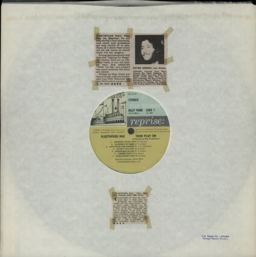 Fleetwood Mac Then Play On - 1st UK vinyl LP album (LP record) (227118)