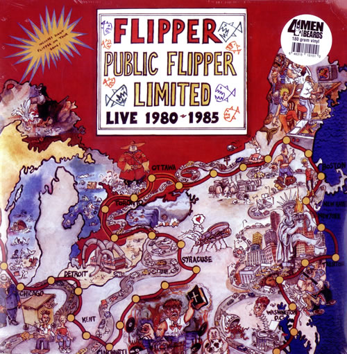 Flipper Public Flipper Limited Live 1980-1985 US 2-LP vinyl record set ...