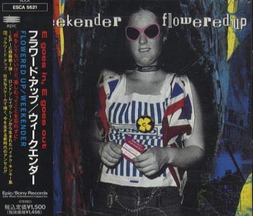 Flowered Up Weekender Japanese Promo CD single (CD5 / 5") (149734)